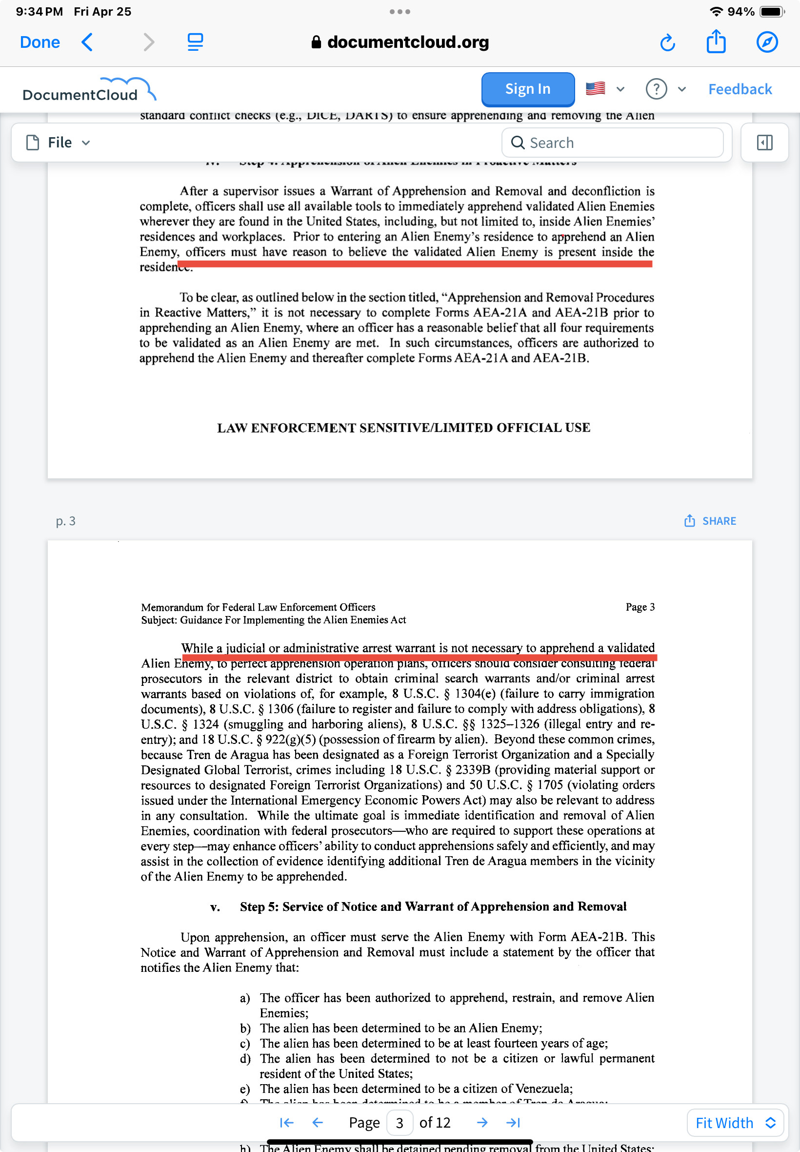 Joe Stewart: "Republicans decided they don’t need search warran ...